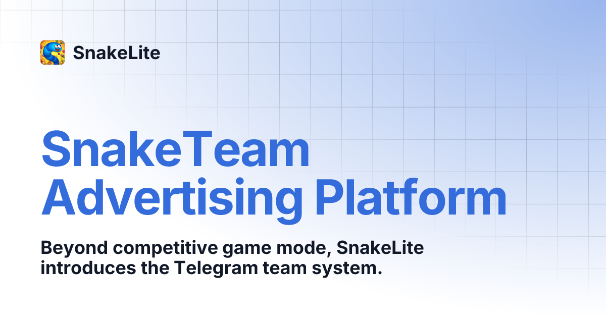 SnakeTeam Advertising Platform | SnakeLite